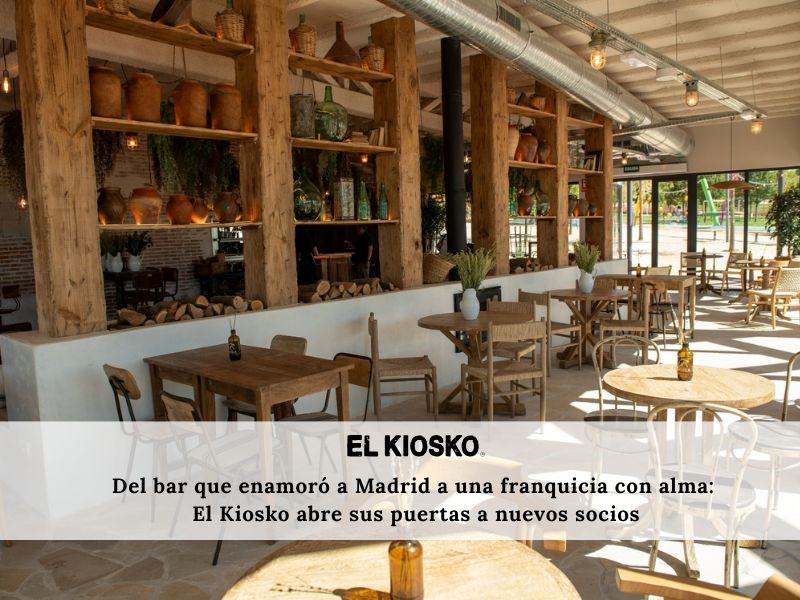 EL KIOSKO, la marca madrileña que convierte la hostelería